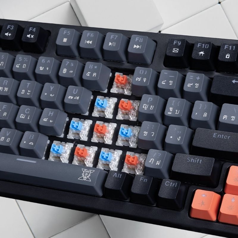 คีย์บอร์ด Nubwo X801 ELEANOR Mechanical Gaming Keyboard (EN/TH)